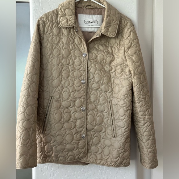 Coach | Jackets & Coats | Coach Signature C Quilted Jacket | Poshmark